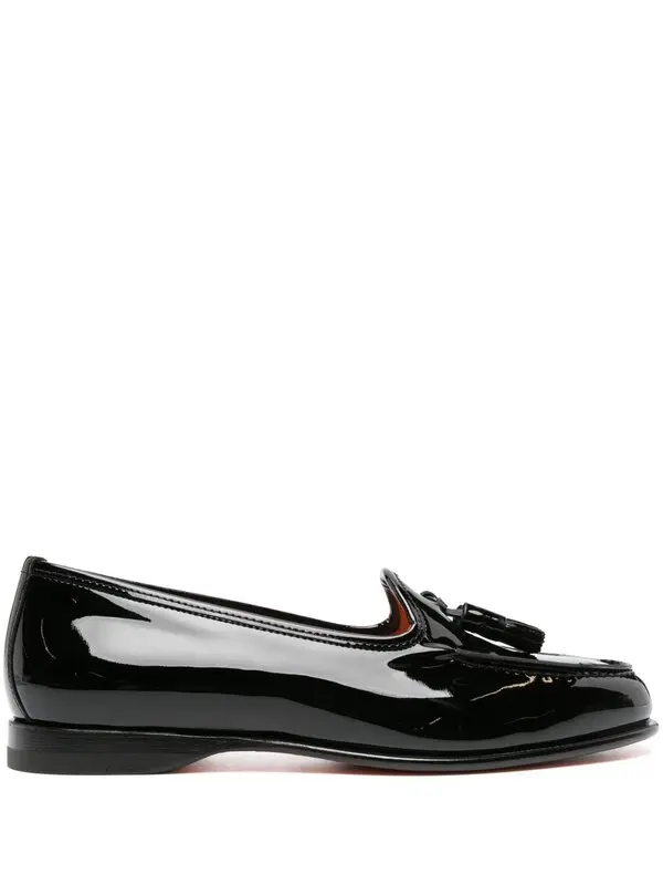 Santoni Andrea Patent-leather Loafers