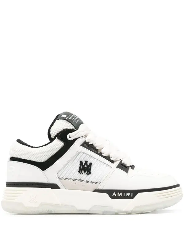 Amiri Ma-1 Panelled Leather Sneakers - White