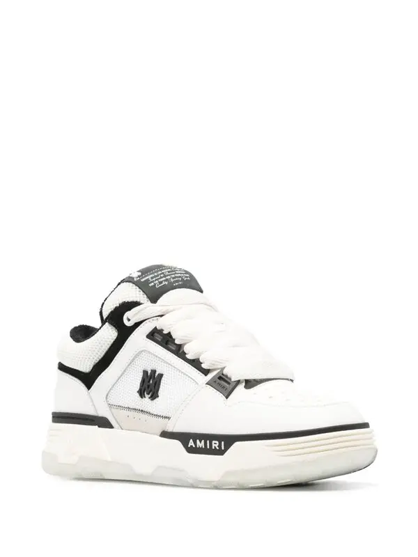 Amiri Ma-1 Panelled Leather Sneakers - White