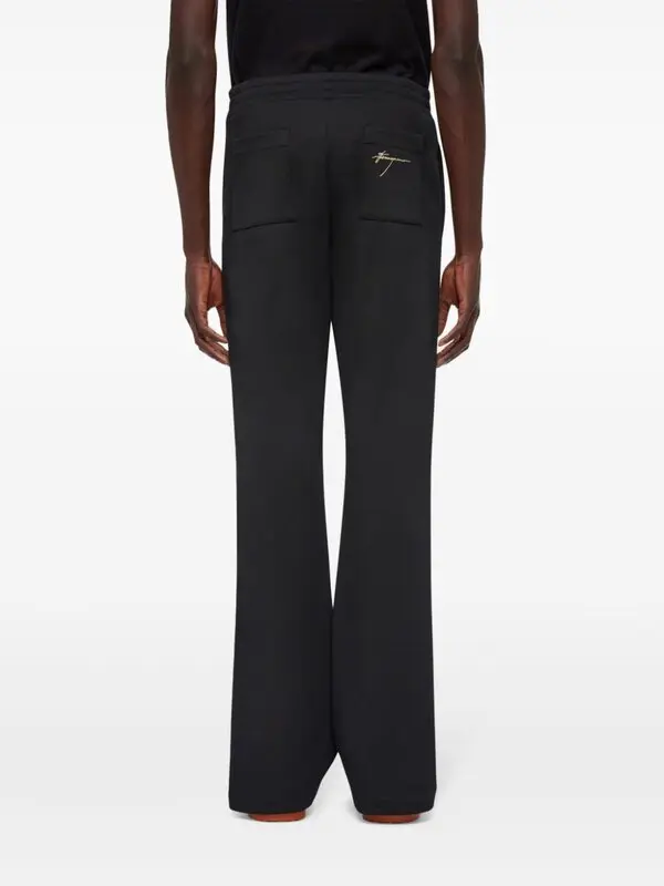 FERRAGAMO Logo-embroidered Track Pants