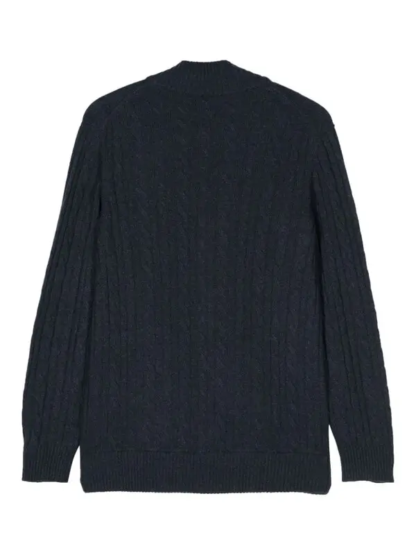 Loro Piana Cable-knit Cashmere Cardigan