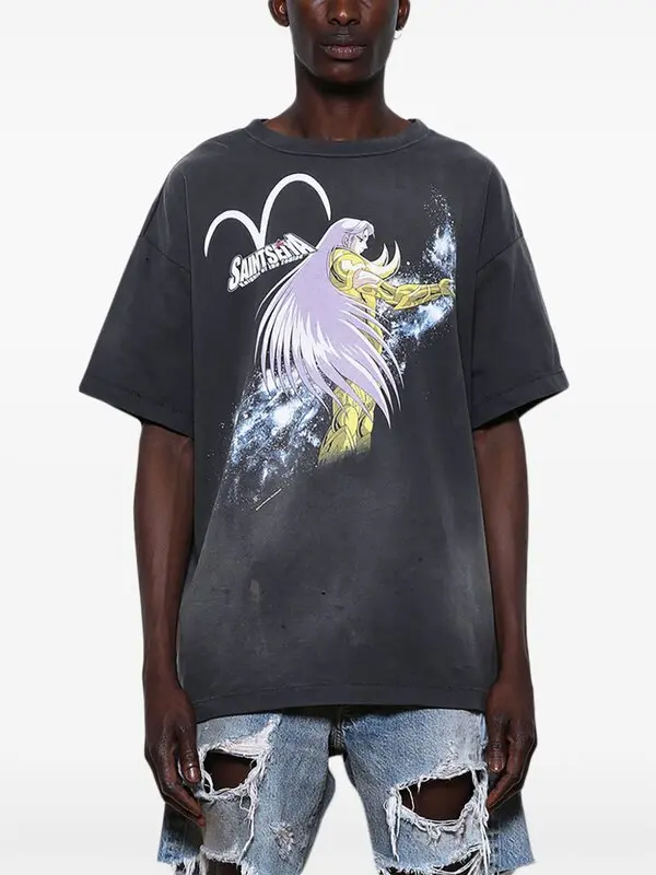SAINT MXXXXXX Mu-print T-shirt