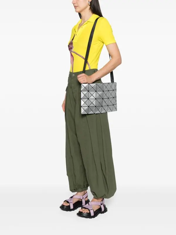 Issey Miyake Geometric-paneled Shoulder Bag