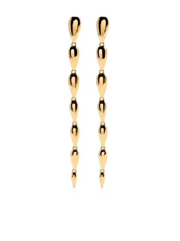 DINNY HALL 22kt Vermeil Sunbeam Column Earring - Gold