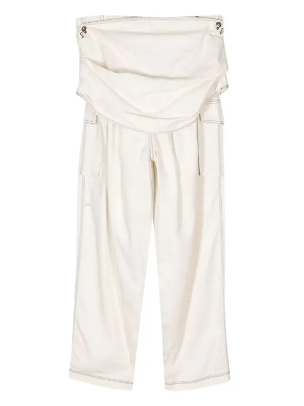 ACT Nº1 Tied-waist Cargo Trousers