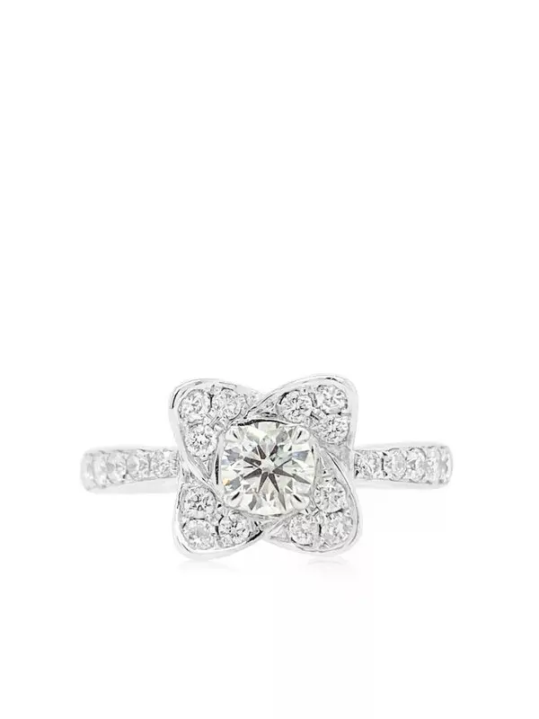 HYT JEWELRY 18kt Gold Diamond Ring - White