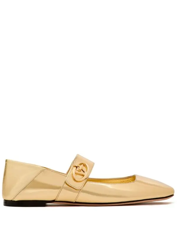 Valentino Garavani Vlogo Locker Mary-jane Ballerinas