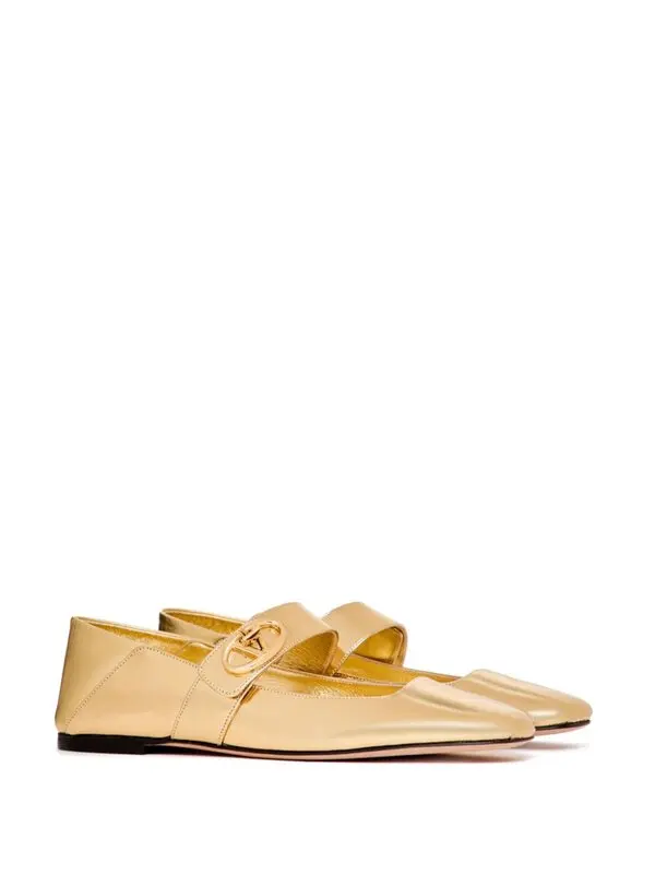 Valentino Garavani Vlogo Locker Mary-jane Ballerinas