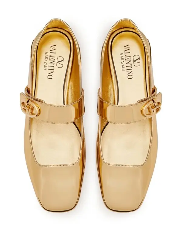 Valentino Garavani Vlogo Locker Mary-jane Ballerinas