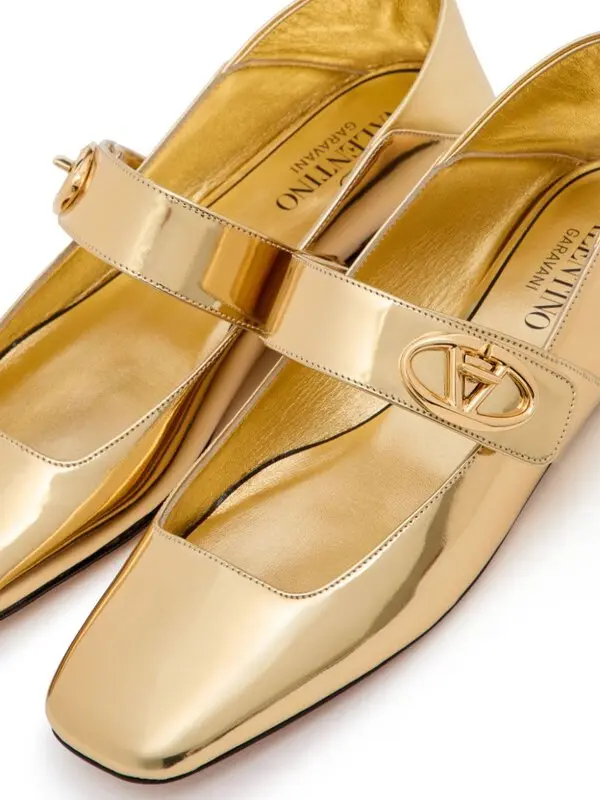 Valentino Garavani Vlogo Locker Mary-jane Ballerinas