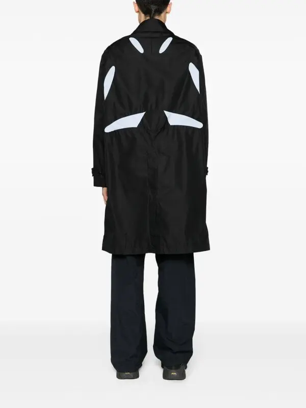 J.L-A.L Aperture Cut-out Trench Coat