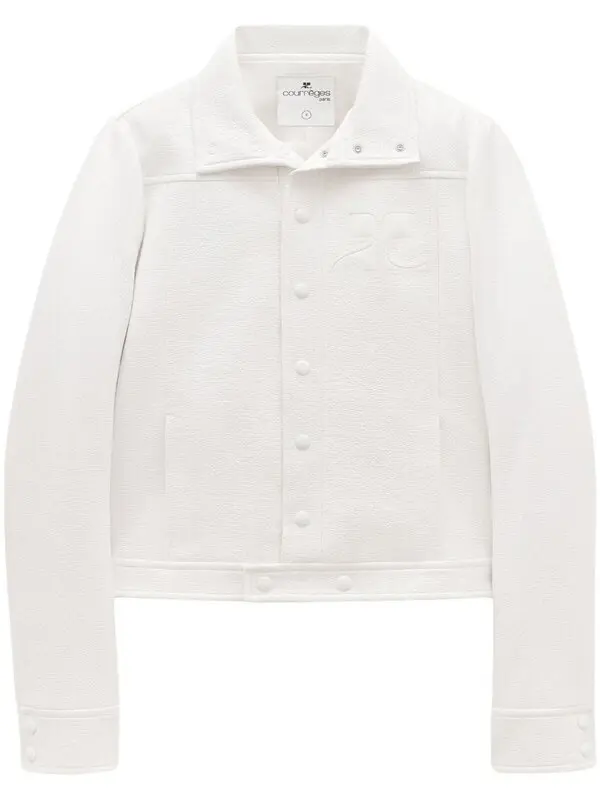 COURREGES Reedition Vinyl Jacket - White