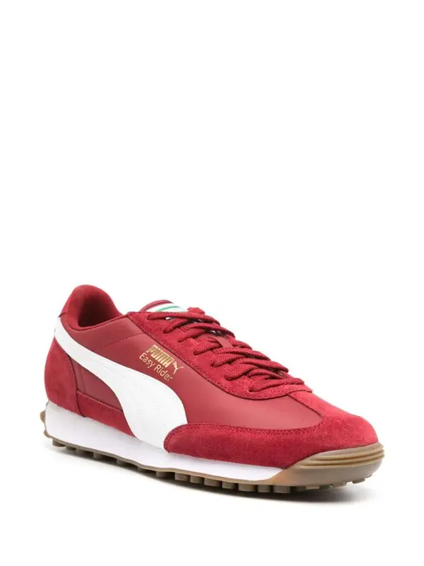 PUMA Easy Rider Suede Sneakers - Red