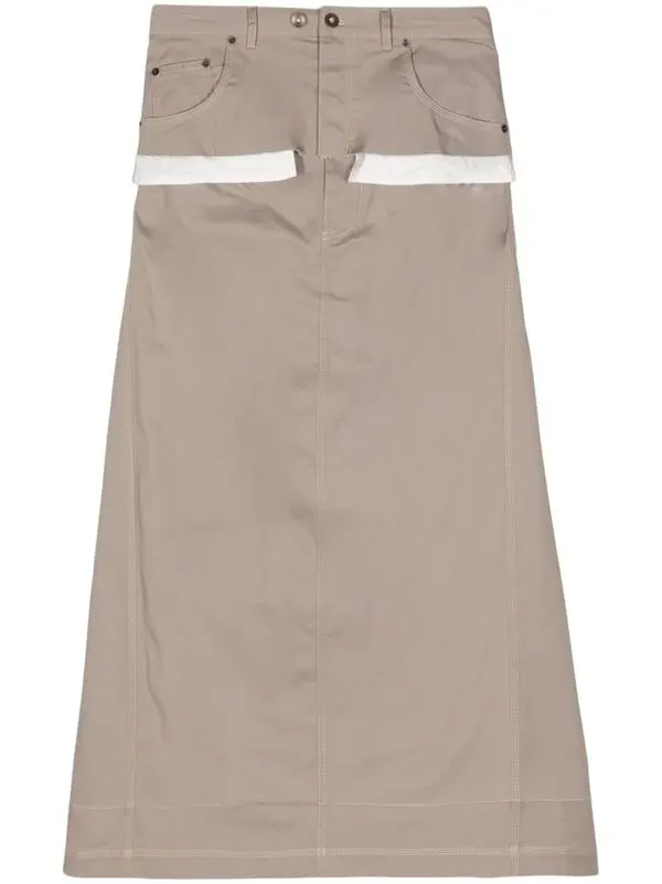 ACT Nº1 Layered Cotton Skirt