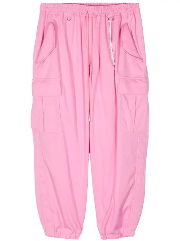 MASTERMIND WORLD Skull-print Cargo Trousers - Pink