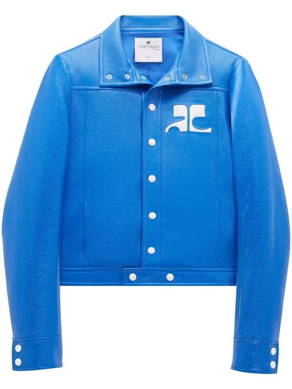 COURREGES Reedition Vinyl Jacket - Blue