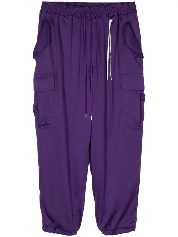 MASTERMIND WORLD Skull-print Cargo Trousers - Purple