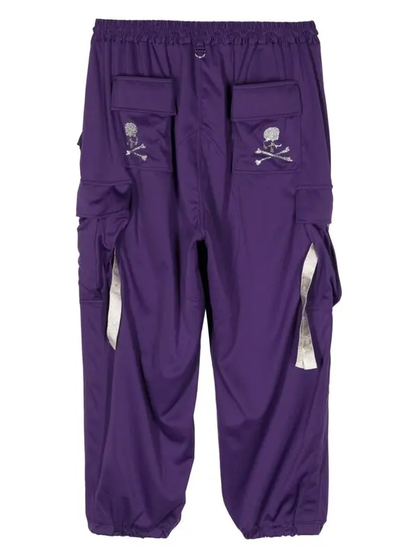 MASTERMIND WORLD Skull-print Cargo Trousers - Purple