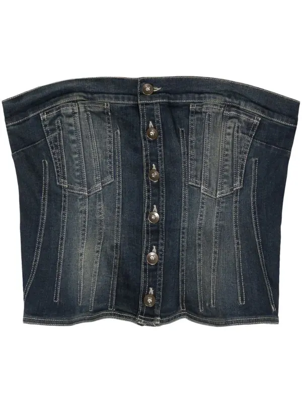 ACT Nº1 Denim Corset Top
