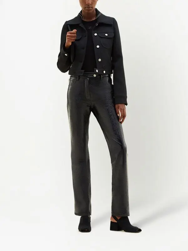 COURREGES Straight-leg Trousers - Blue