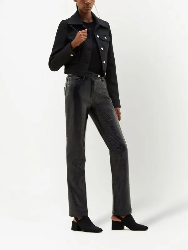 COURREGES Straight-leg Trousers - Blue