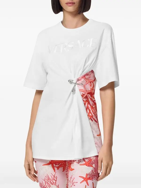 Versace Barocco Sea Safety-pin T-shirt
