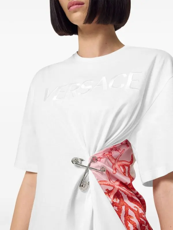Versace Barocco Sea Safety-pin T-shirt