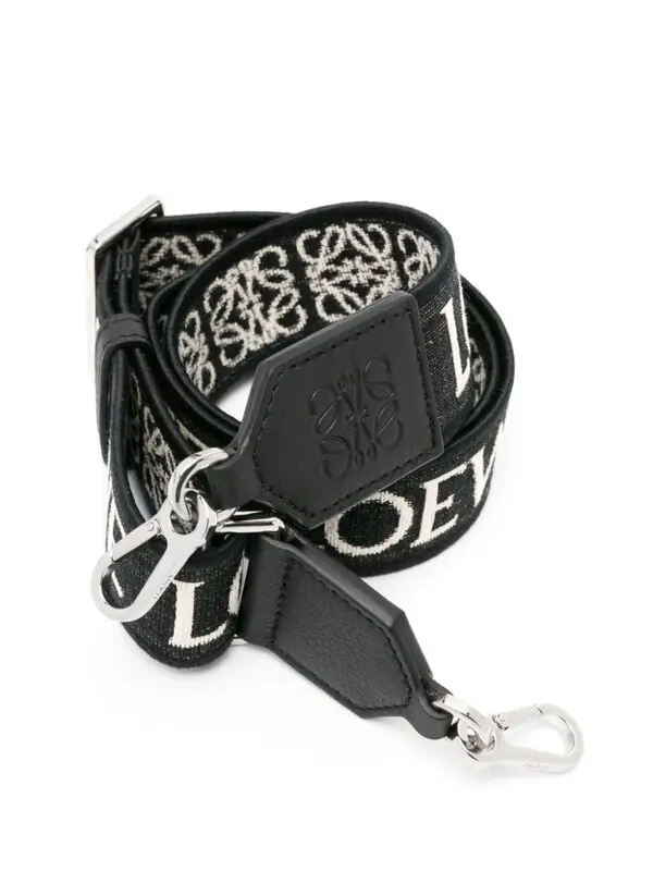 Loewe Anagram-jacquard Reversible Shoulder Strap