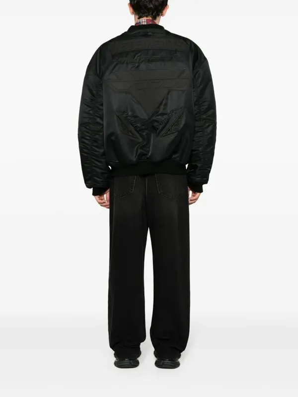 Vetements Blackout Racing Bomber Jacket