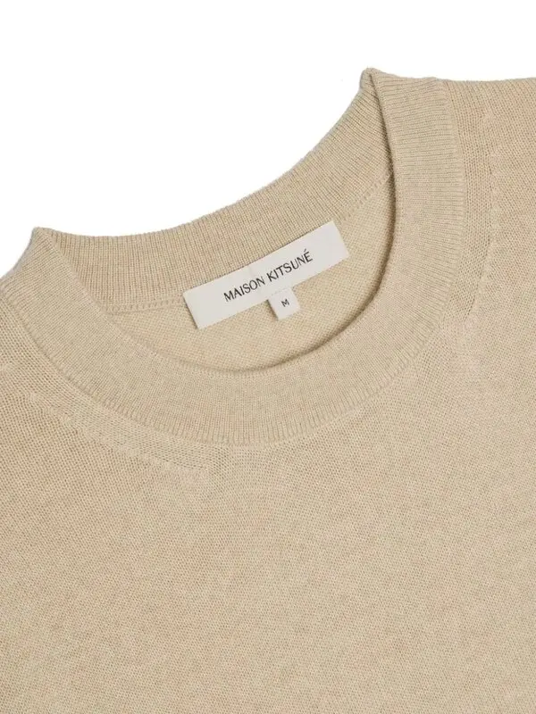 Maison Kitsuné Wool Jumper - Neutrals