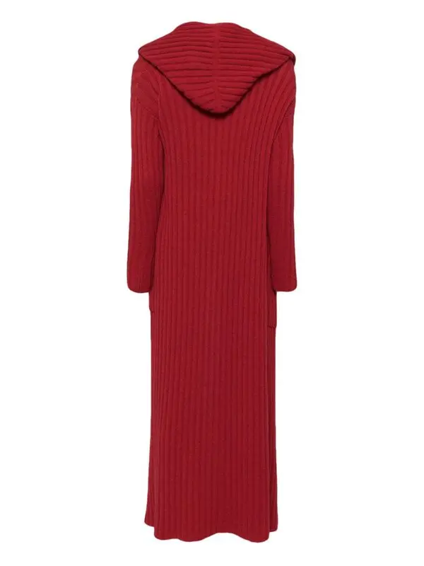 TEDDY CASHMERE Rib-knit Cashmere Cardigan