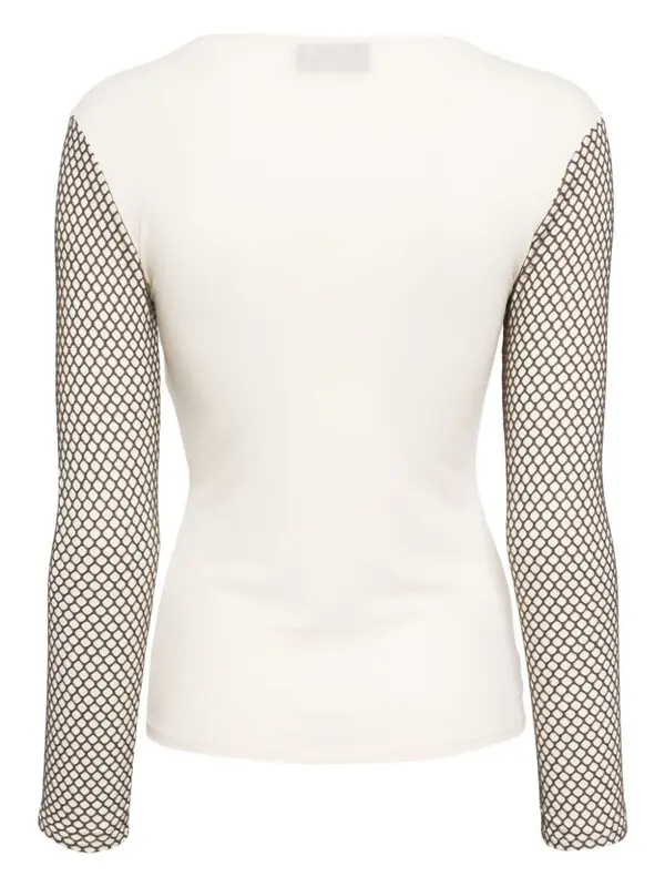 PUPPETS AND PUPPETS Mannequin Mesh Top