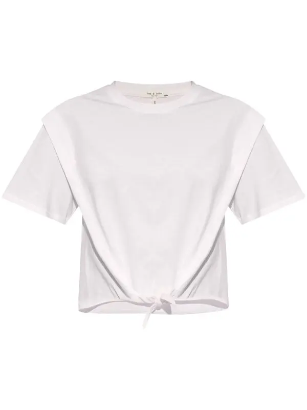Rag & Bone Mica Knot-detail T-shirt