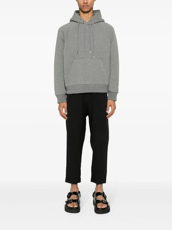Neil Barrett Easy Raglan Mélange Hoodie