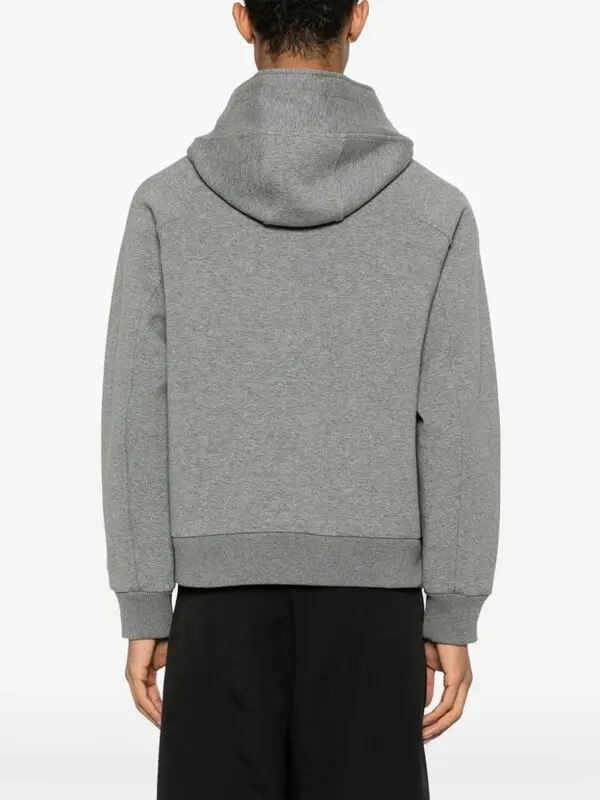 Neil Barrett Easy Raglan Mélange Hoodie