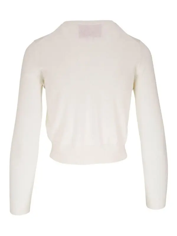 Carolina Herrera Round-neck Cardigan - White