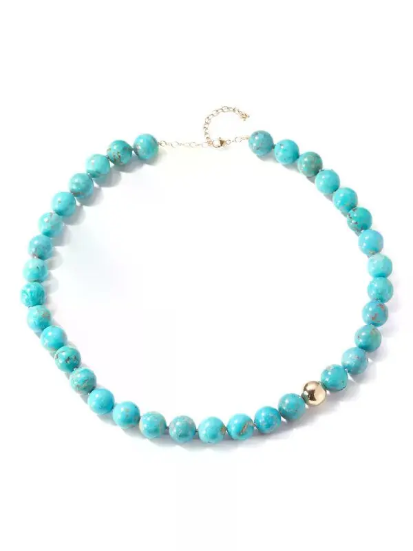 Mateo Turquoise Choker Necklace - Blue