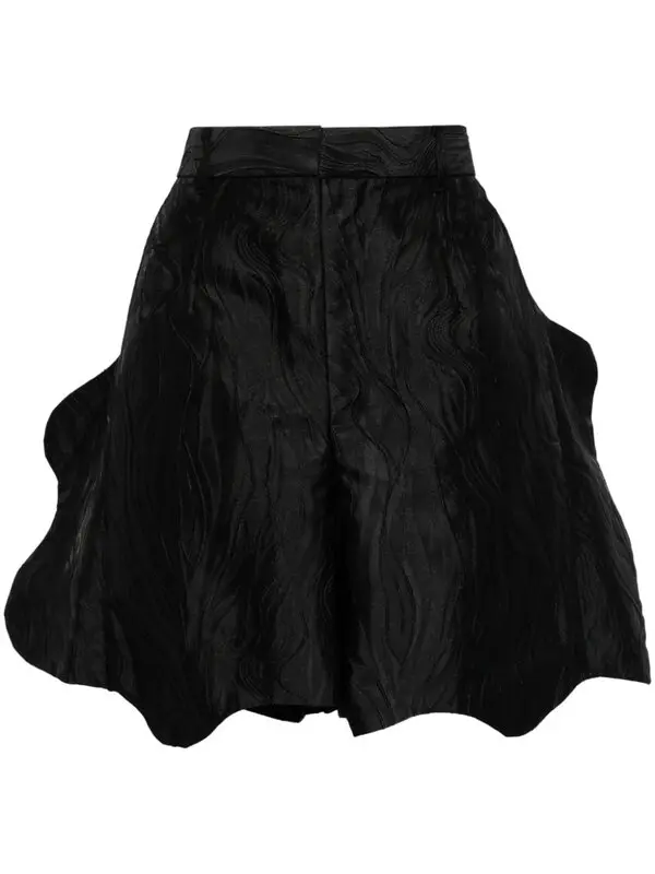 Toga Wave-jacquard Shorts