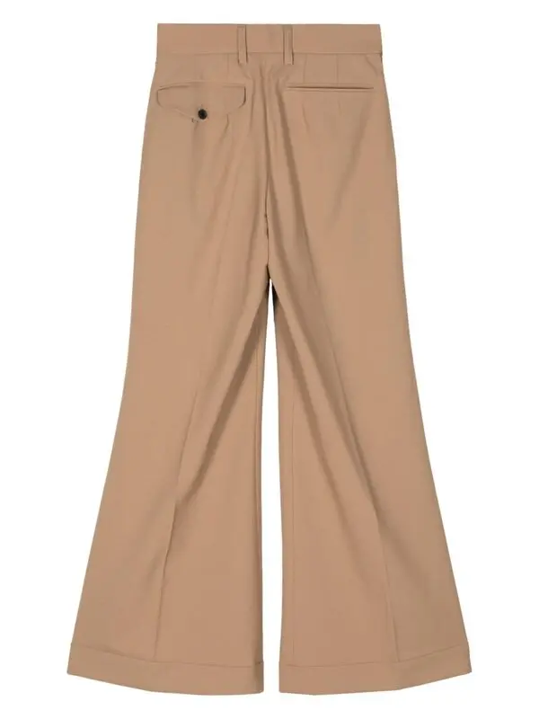 Kolor High-waist Flared Trousers