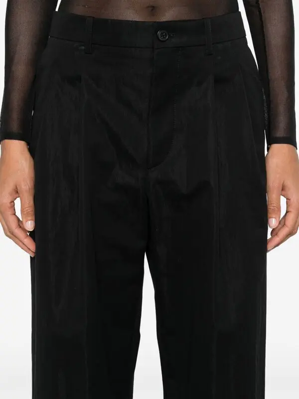 Wardrobe.NYC Wide-leg Tailored Trousers - Black
