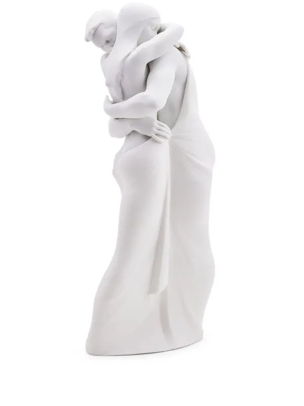 LLADRO Just You And Me Matte Porcelain Sculpture - White