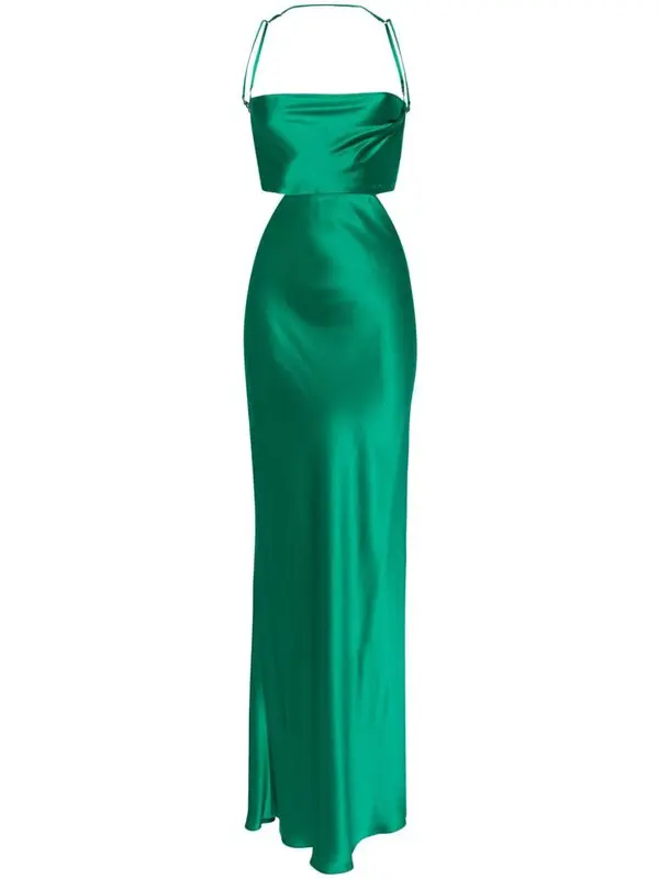 Michelle Mason Silk Maxi Dress
