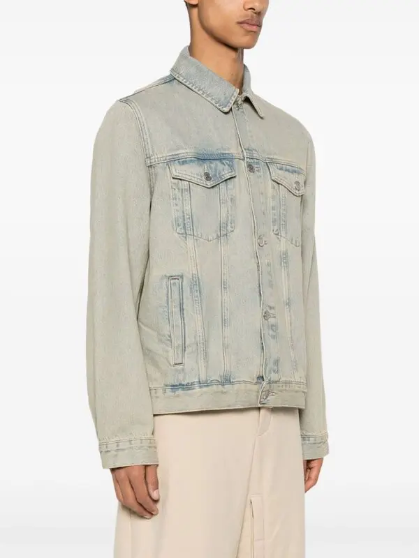 SAMSOE SAMSOE Brandon Denim Jacket - Neutrals