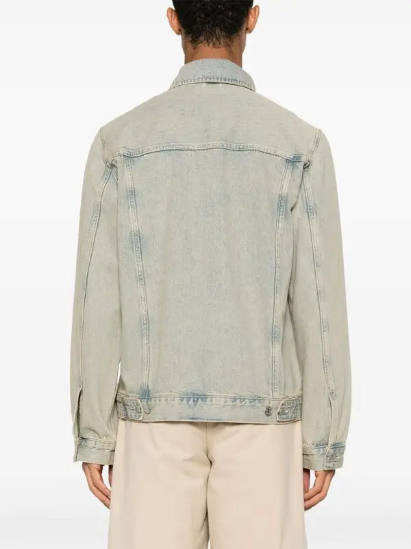 SAMSOE SAMSOE Brandon Denim Jacket - Neutrals