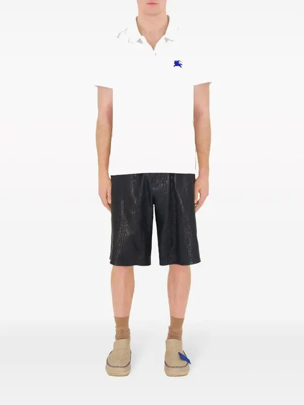 Burberry Piqué Polo Shirt - White