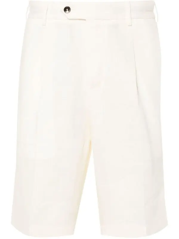 PT TORINO Pleated-design Shorts