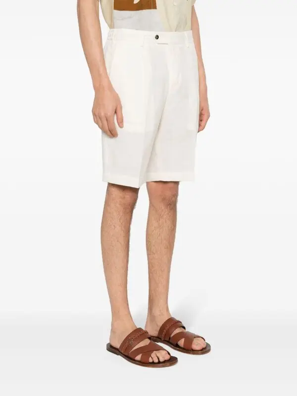 PT TORINO Pleated-design Shorts