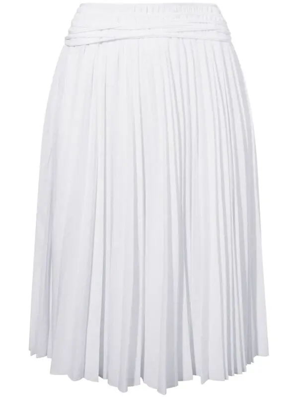 Proenza Schouler Margo Pleated Skirt - White