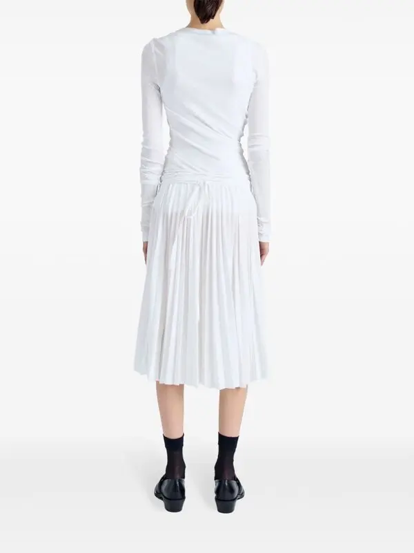 Proenza Schouler Margo Pleated Skirt - White