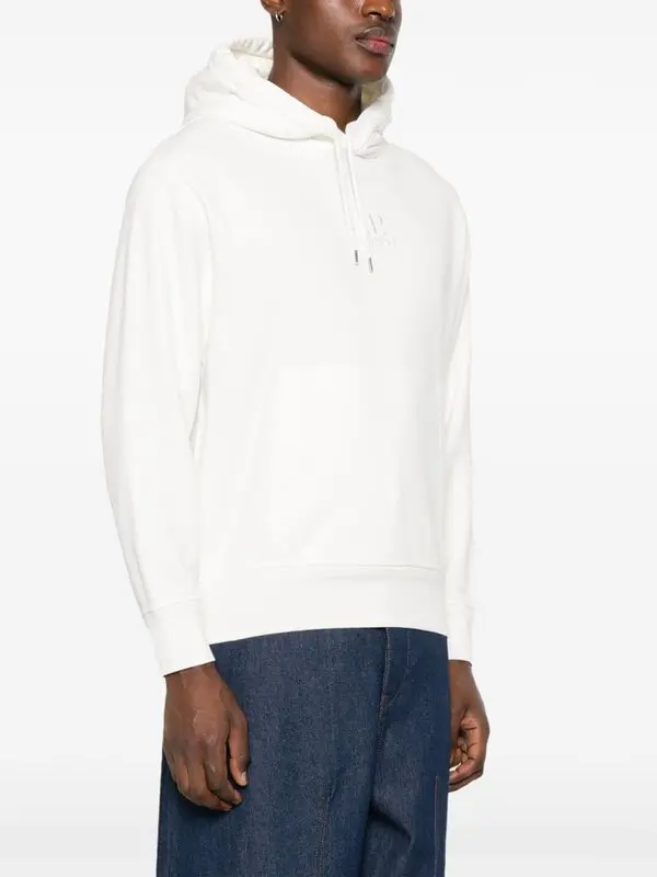 C.P. COMPANY Cotton Hoodie With Embroidered Logo